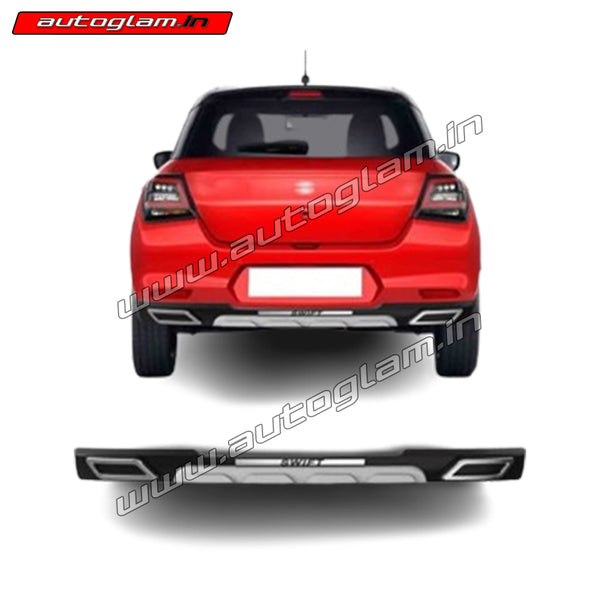 Maruti Suzuki Swift 2024+ Rear Diffuser – Premium ABS Quality – autoglam