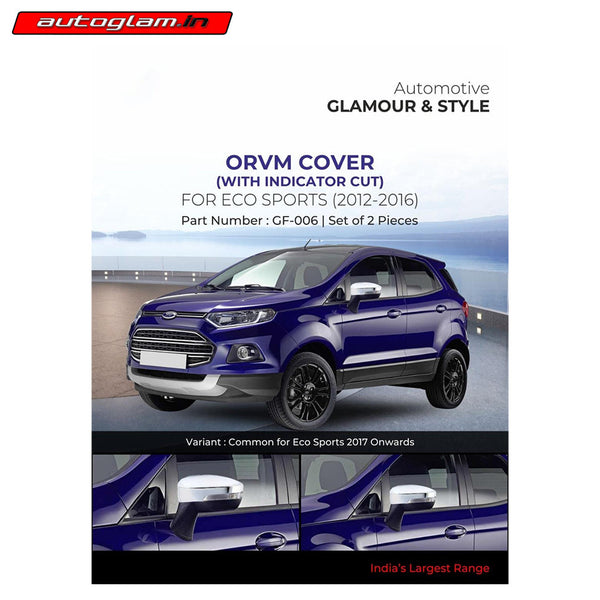 FORD ECOSPORTS 2012-2016 ORVM COVER WITH INDICATOR CUT | AGFD602OMC ...