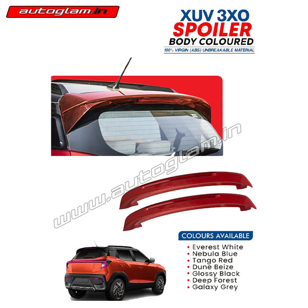 Mahindra 3XO 2024 Onwards ABS Roof Spoiler - Sporty and Durable Upgrade ...