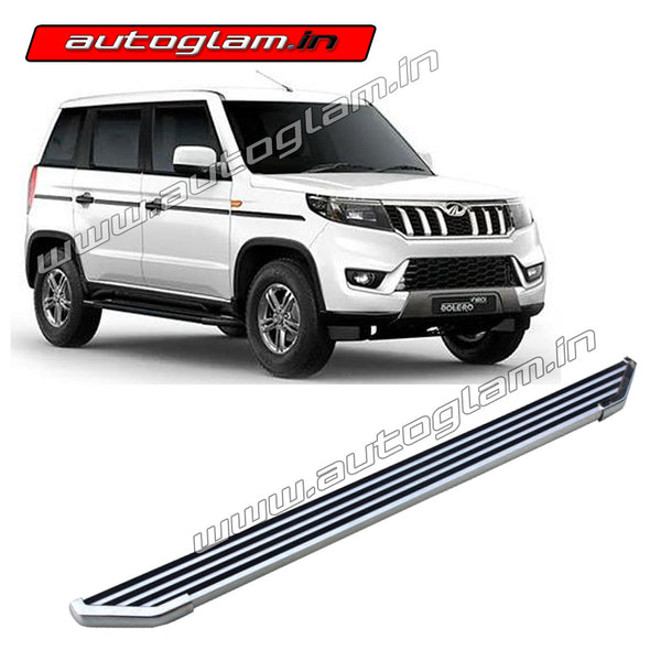 Mahindra Bolero Neo Aluminium Foot Step and Chrome Finish Corners | AG ...