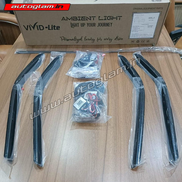 Maruti Suzuki Brezza 2022 Ambient Light Set – Multicolor, 18 Pieces ...