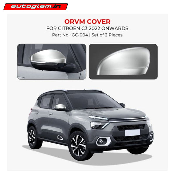 CITRON C3 2022 ONWARDS ORVM COVER 2pcs | AGCIT561OMG – autoglam