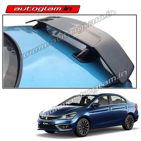 Maruti Suzuki Ciaz 2019-2024 Carbon Fiber Lip Spoiler | AGMSC567LS ...
