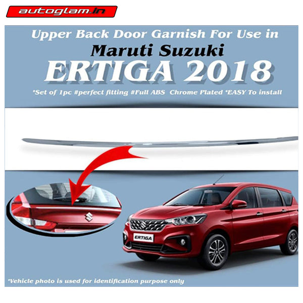 Premium Maruti Suzuki Ertiga Back Door Garnish – autoglam