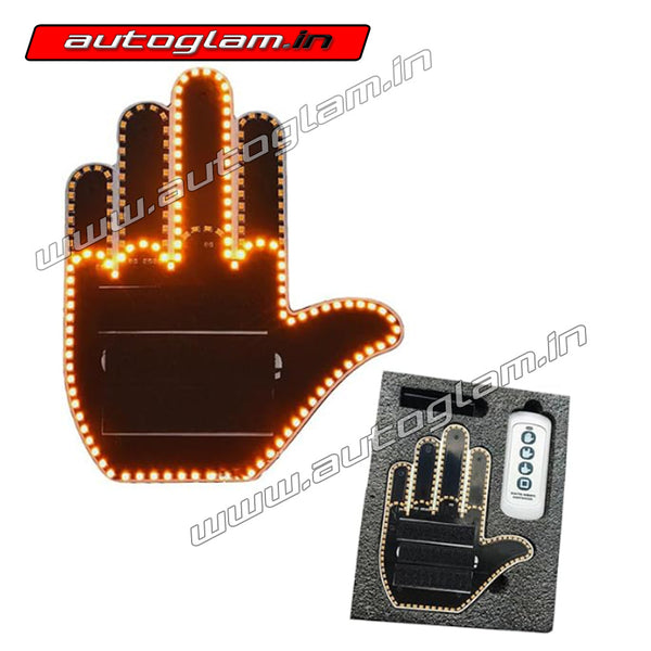 Universal Hand Gesture Light for Car, Finger Gesture Light with Remote ...