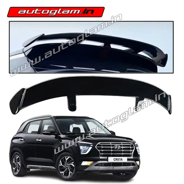 Hyundai Creta 2020+ Hatchback Spoiler ABS Roof Spoiler | AGHC469RS ...