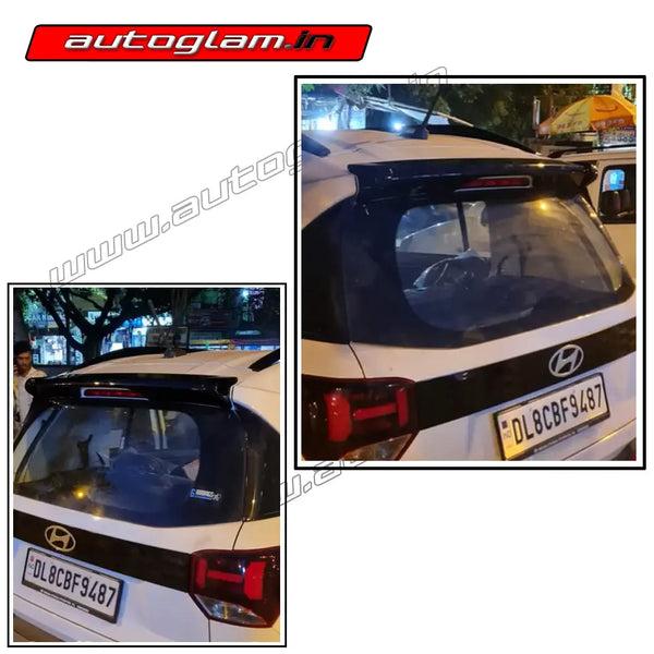 Hyundai Exter Roof Spoiler Colour - Black | AGHE45RS – autoglam