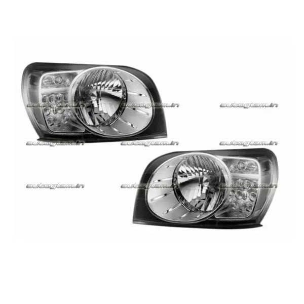 MAHINDRA SCORPIO NEW CAR HEADLIGHT ASSEMBLY - SET of 2 (Right and Left ...