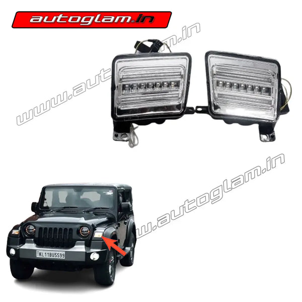 Daytime Running Lights > Mahindra > Thar 2020+ – autoglam