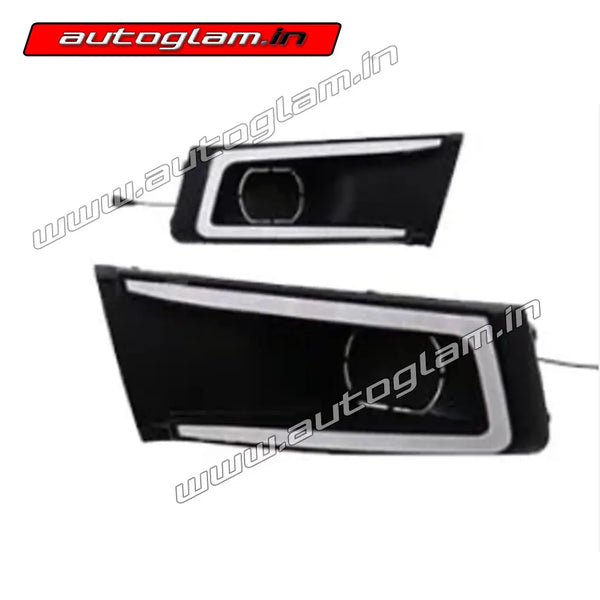 Maruti Suzuki Brezza Car Fog Lamp kit Chrome cover 55W, AGMSB419FL ...