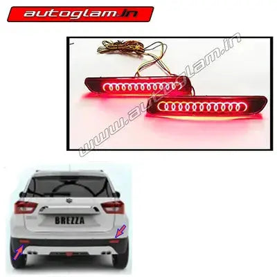 Maruti Suzuki Brezza LED Rear Reflector Light, Set of 2 X Pcs | AGMSLE ...