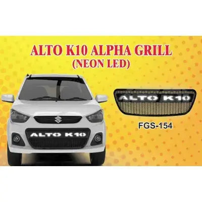 New Alto K10 Neon LED Alpha Front Grill Maruti Suzuki FGS-154, | AGMSA ...