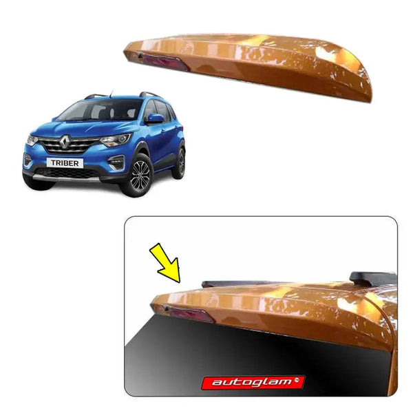 Roof Spoiler with LED Light for Renault Triber, Color - ELECTRIC BLUE ...