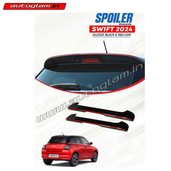 Maruti Suzuki Swift 2024 Onwards Spoiler - Stylish and Aerodynamic ...