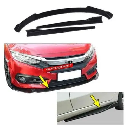 Buy Car Front Splitter Online | Bumper Lip Splitter – autoglam