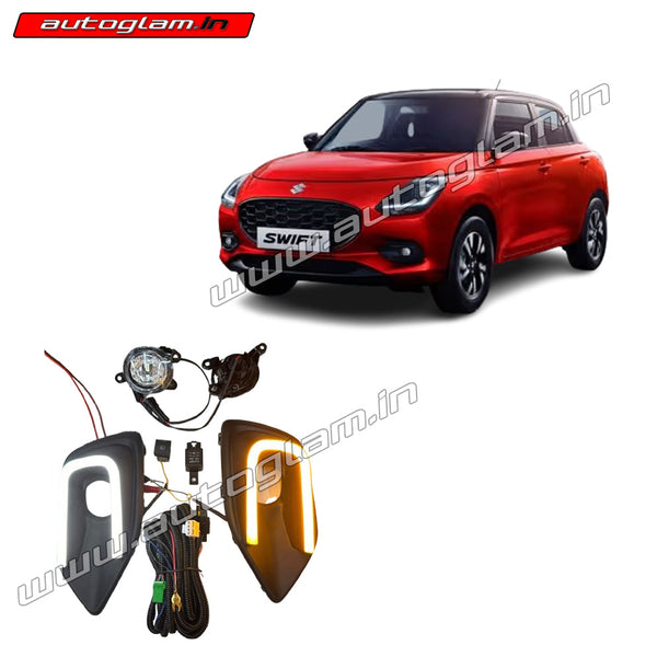 Daytime Running Lights > Maruti Suzuki > Swift 2024+ – autoglam