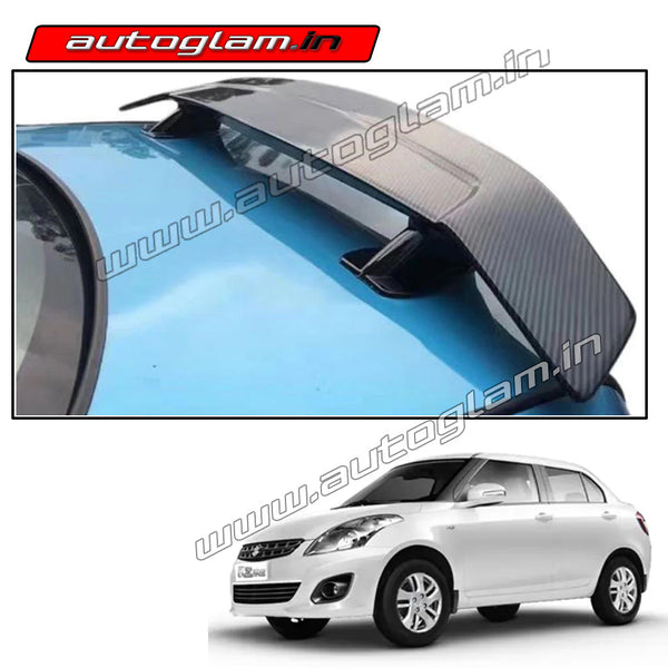 Maruti Suzuki Swift Dzire 2012-2014 Carbon Fiber Lip Spoiler | AGMSSD7 ...