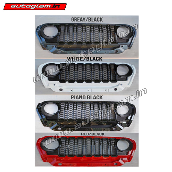 MAHINRA THRAR 2020 ONWARDS SPORTY FRONT GRILL | MULTIPLE COLORS | AGMA ...