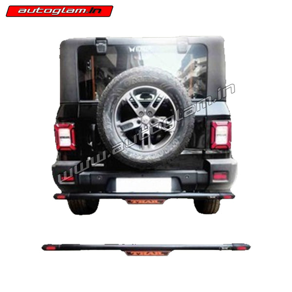 Mahindra Thar Rear Bull Guard – Heavy-Duty Bumper Protection – autoglam