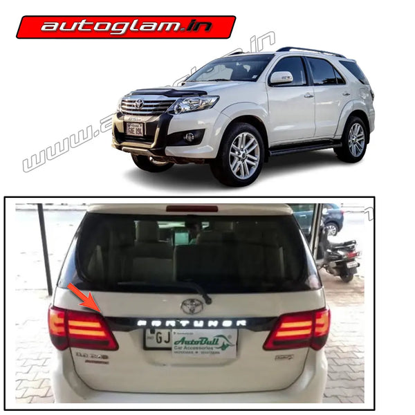 Toyota Fortuner 2012-15 LED Tail Gate Garnish | AGTF56TG – autoglam