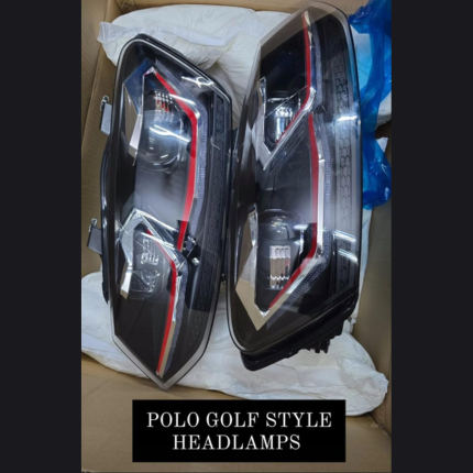 Volkswagen Polo 2010-20 GOLF STYLE HID Projector Headlights | Autoglam ...