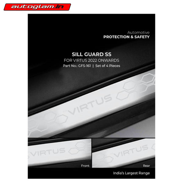 VOLKSWAGEN VIRTUS 2022 ONWARDS DOOR SILL PLATE | AGVW544SP – autoglam