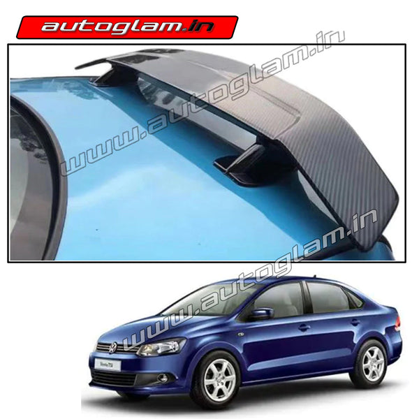 Volkswagen Vento 2010-2014 Carbon Fiber Lip Spoiler – autoglam