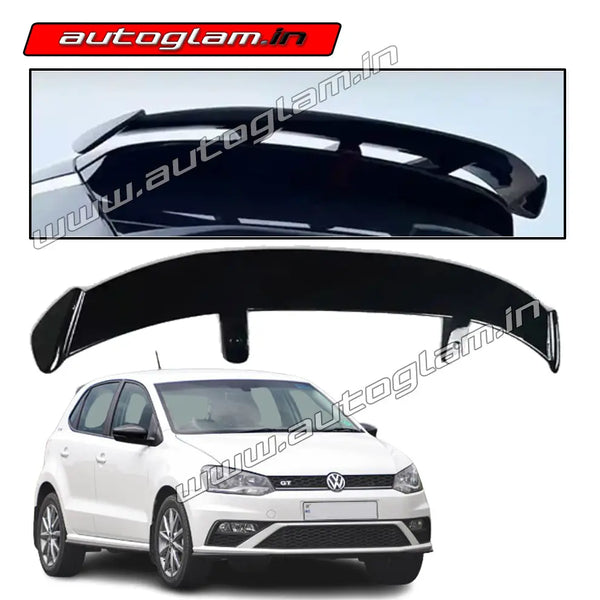 Volkswagen Polo Hatchback Spoiler ABS Roof Spoiler | AGVP9856RS – autoglam