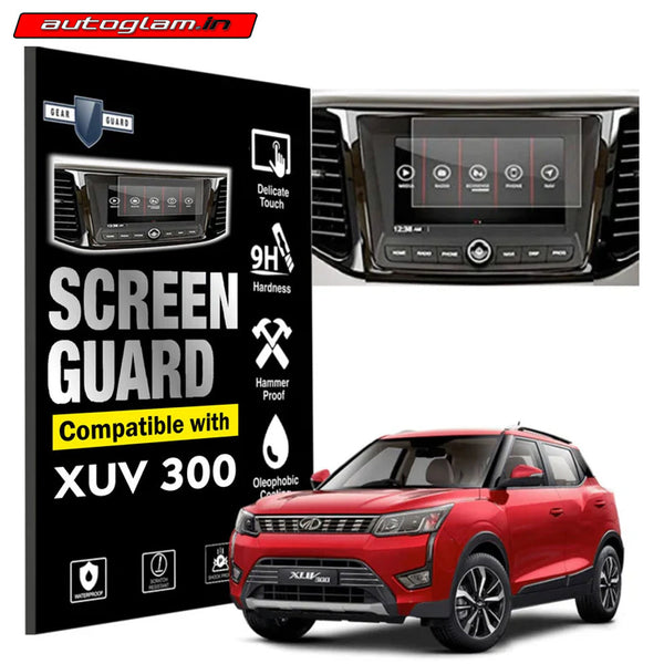 Mahindra XUV300 Screen Guard - Premium Infotainment Protection – autoglam