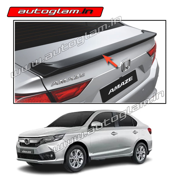 Lip Spoiler for Honda Amaze 2018+ all Models, Color - WHITE | AGHA487L ...