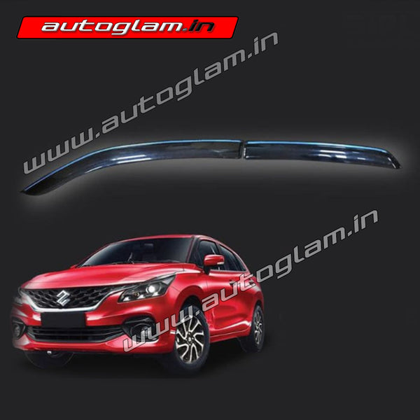 Maruti Suzuki Baleno 2022 Door Visor chromeline | AGMS111DV – autoglam
