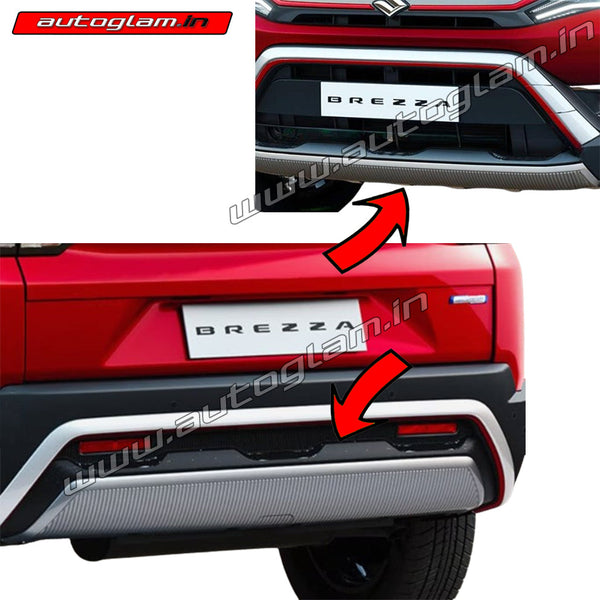 MARUTI SUZUKI BREZZA 2022 ONWARDS FRONT AND REAR DIFFUSER | AGSU644DIF ...