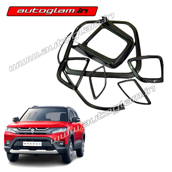 Maruti Suzuki Brezza 2022 Carbon Interior Kit | AGMSB459WCK – autoglam