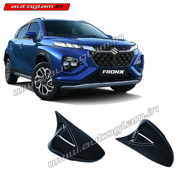 Fronx Batman Style Mirror Covers - Glossy Finish – autoglam