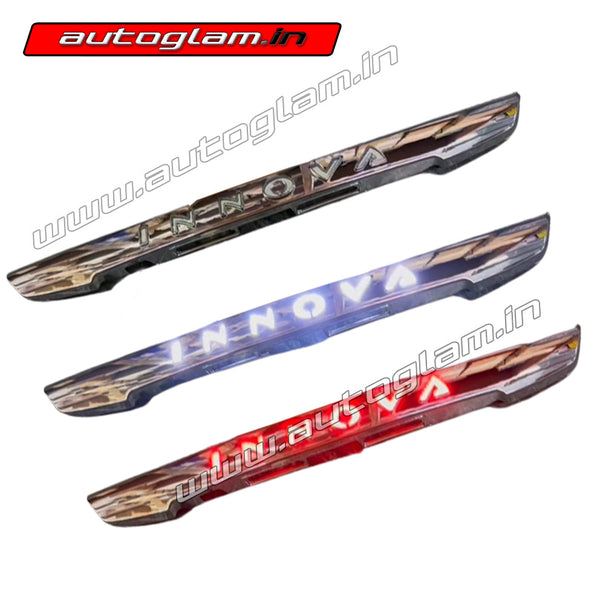 Toyota Innova 2010-12 Chrome Dicky Patti With LED | AGTI659CDP – autoglam