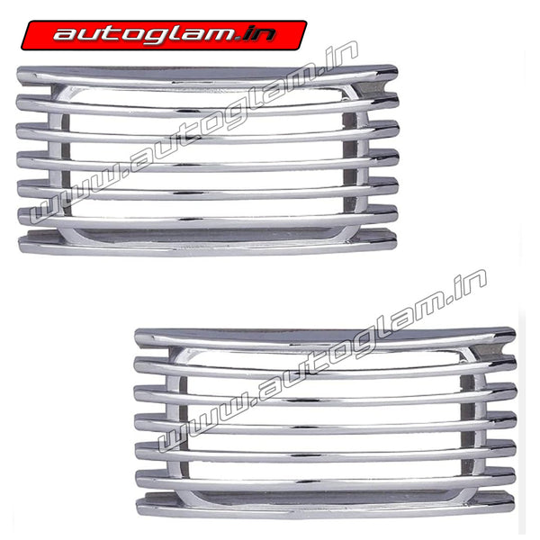 Universal Silver Car Side Indicator Cover | AGUS478SIC – autoglam