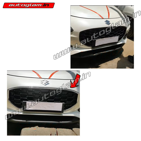 Elevate Your Maruti Swift with Premium Chrome Grill Ring - Stylish and ...