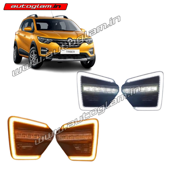 Renault Triber Fog Lamp with DRL | Enhance Visibility and Style – autoglam