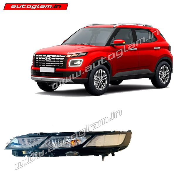 Hyundai Venue Upper OEM Left-Side Headlight – Enhanced Visibility and ...
