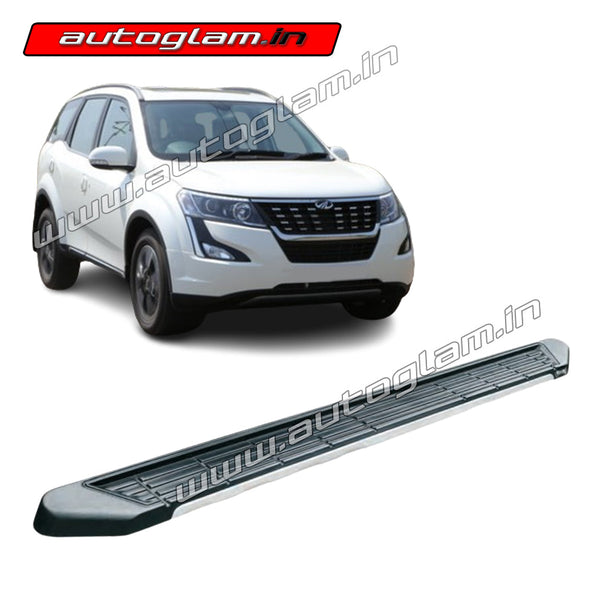 Mahindra XUV500 2018-24 ABS Foot Step, Side Step color-Black and Silve ...