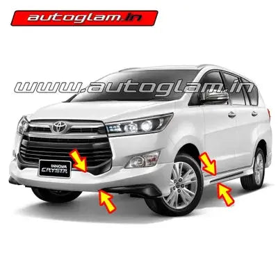 AGTIC777SS, Toyota Innova Crysta All Models Side Skirting – autoglam