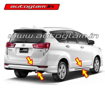 AGTIC777SS, Toyota Innova Crysta All Models Side Skirting – autoglam