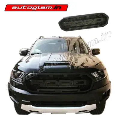 Ford Endeavour 2019+ Front Custom Grill in Raptor Matt Black Colour ...