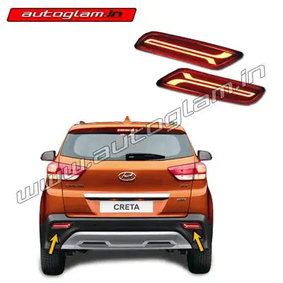 HYUNDAI CRETA 2018+ FACELIFT REAR BUMPER REFLECTOR, AGHC301RBR – autoglam