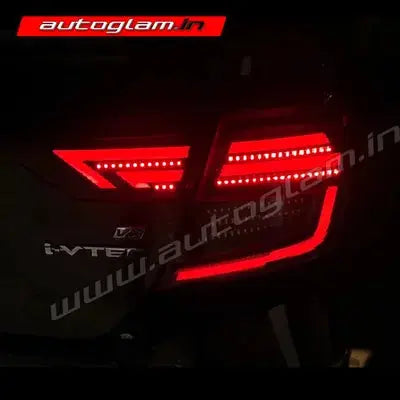 Honda Amaze 2018-2020 Audi Style LED Tail Lights | Autoglam – autoglam
