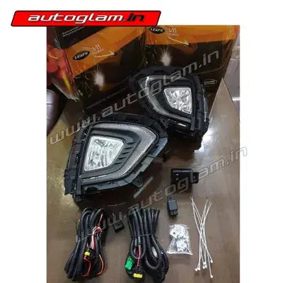 Hyundai Creta 2018-2019 LED DRL with Fog Light Kit | Autoglam – autoglam