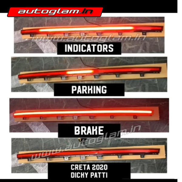 Hyundai Creta 2020 Trunk Light Boot Light Dicky Garnish (MATRIX Indica ...
