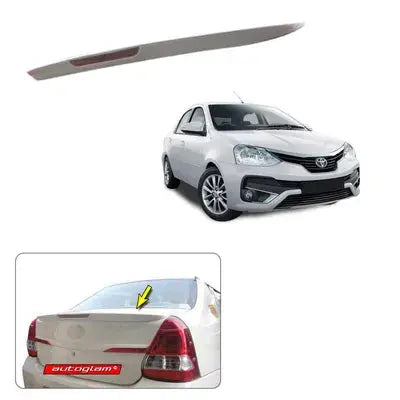 Lip Spoiler with Reflector for Toyota Etios 2019-2020 Models, Color ...