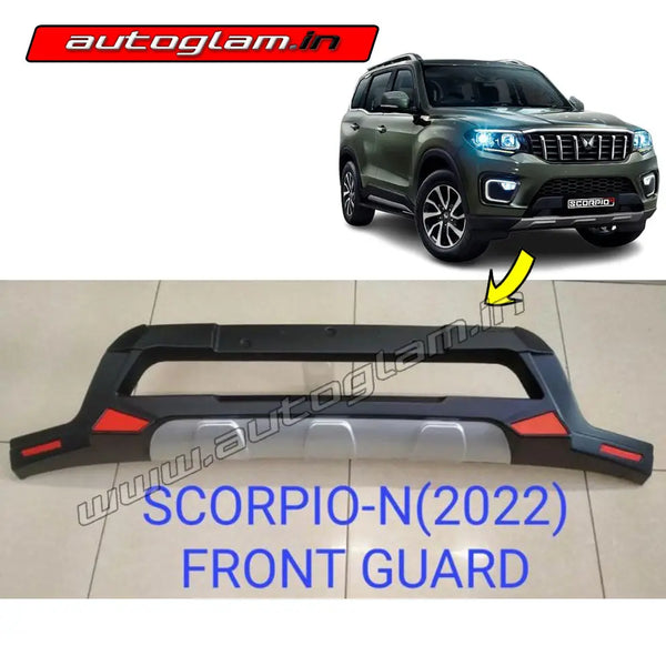 Mahindra Scorpio N 2022+ ABS Front Nudge Guard, AGMSN22FNG – autoglam