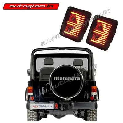 Mahindra Thar 2010-20 LED Tail Light V.5 | Autoglam – autoglam